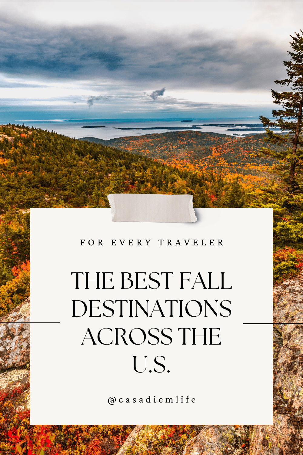 The 5 Best Fall Travel Destinations in the US - Casa Diem Life